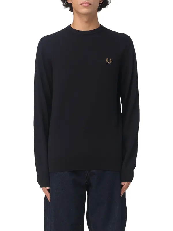 Fred Perry Pullover Sweater - Blue