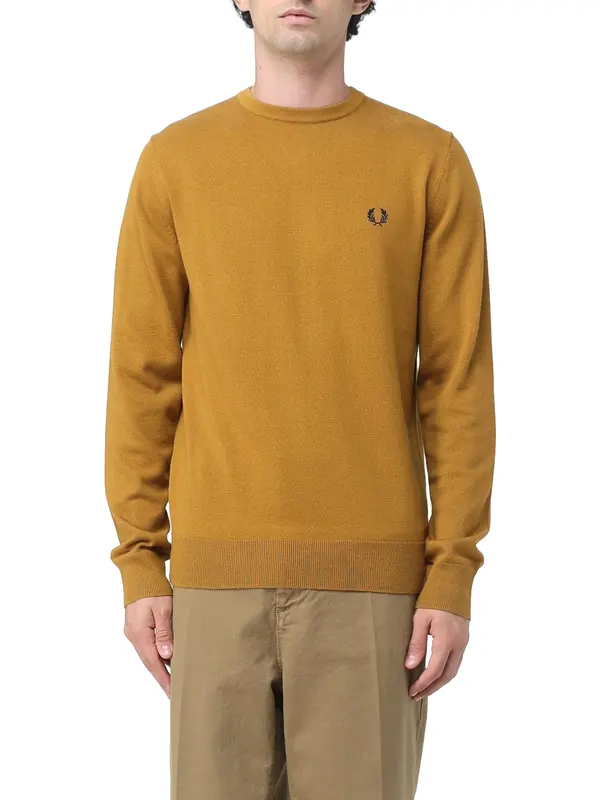Fred Perry Pullover Sweater - Brown