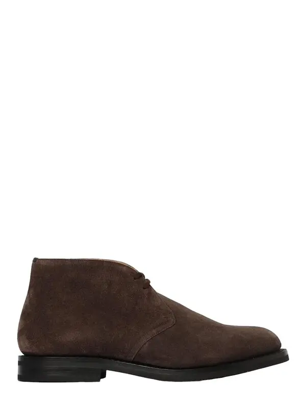Church's Lace-up Suede Boots - Brown
