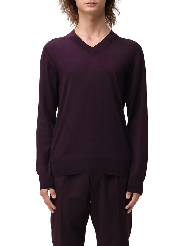 PAOLO PECORA Pullover Sweater - Burgundy