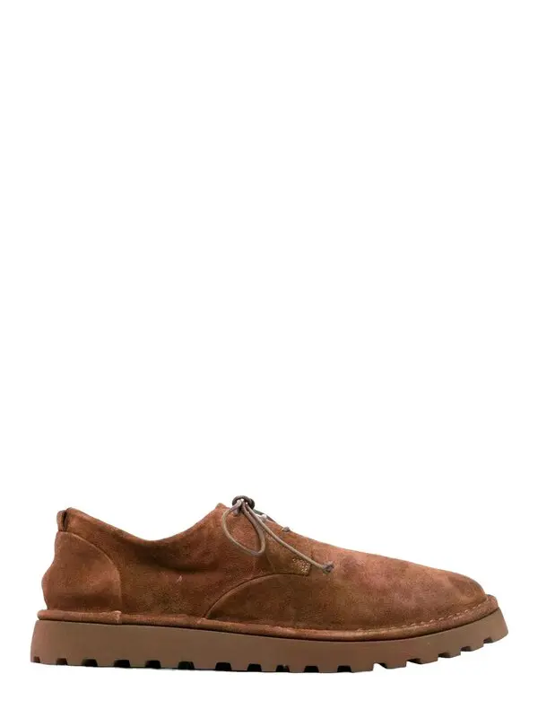 Marsèll Lace-up Suede Derby Shoes - Brown