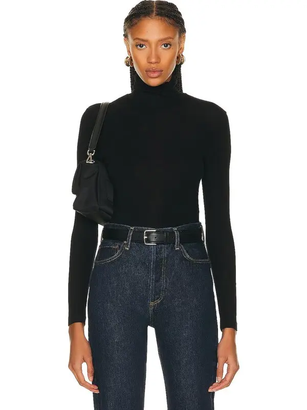 AGOLDE Pascale Turtleneck - Black