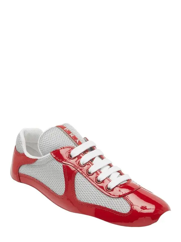 Prada America's Cup Sneakers - Red