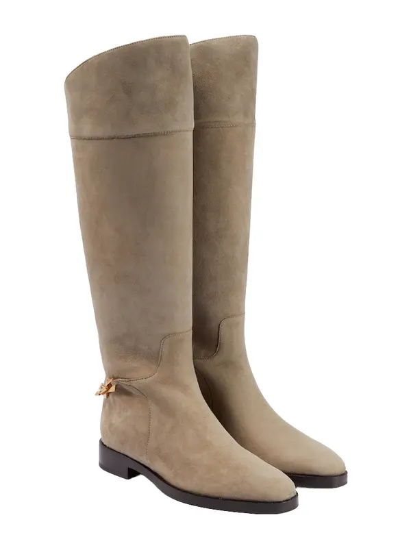 JIMMY CHOO Nell Knee-high Boots - Grey