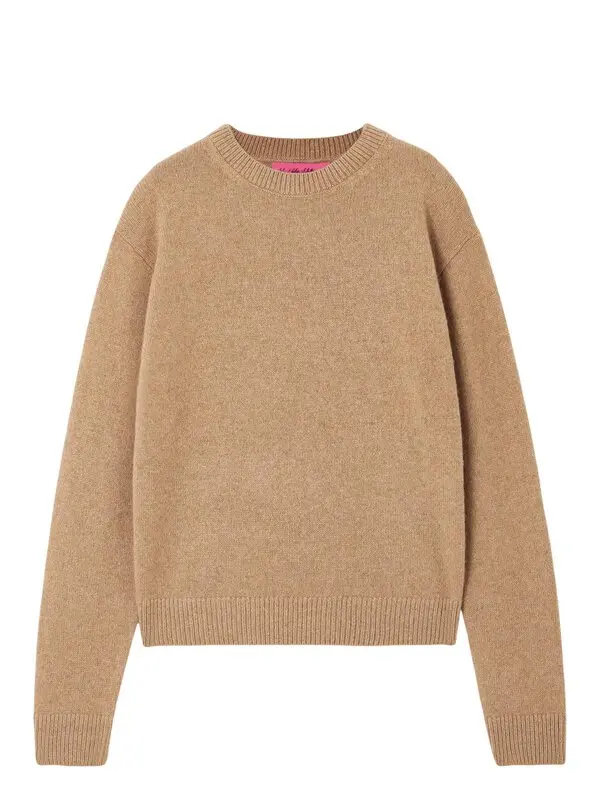 THE ELDER STATESMAN Cashmere Sweater - Brown