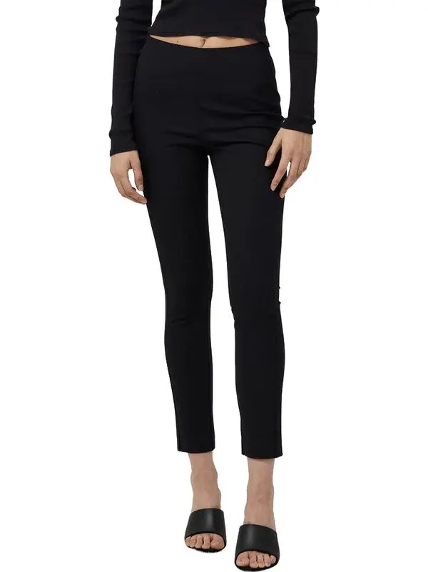Rag & Bone Simone Slim Ankle Pants - Black