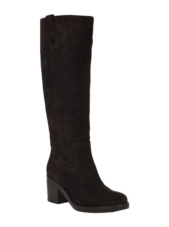 Nine West Knee High Boot - Dark Brown 201