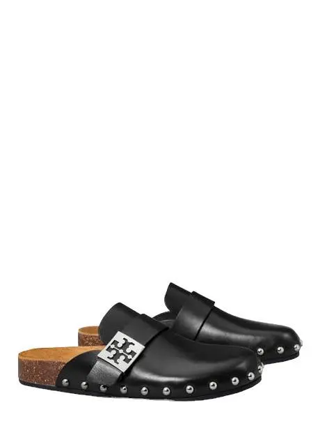 Tory Burch Mellow Studded Mule - Perfect Black/silver