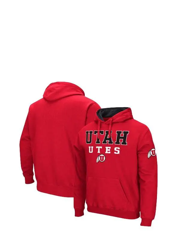 COLOSSEUM Utah Utes Sunrise Pullover Hoodie - Red