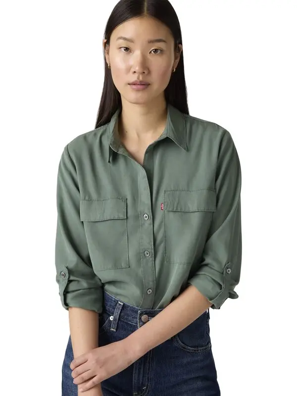 LEVI'S Doreen Utility Shirt - Dark Forest