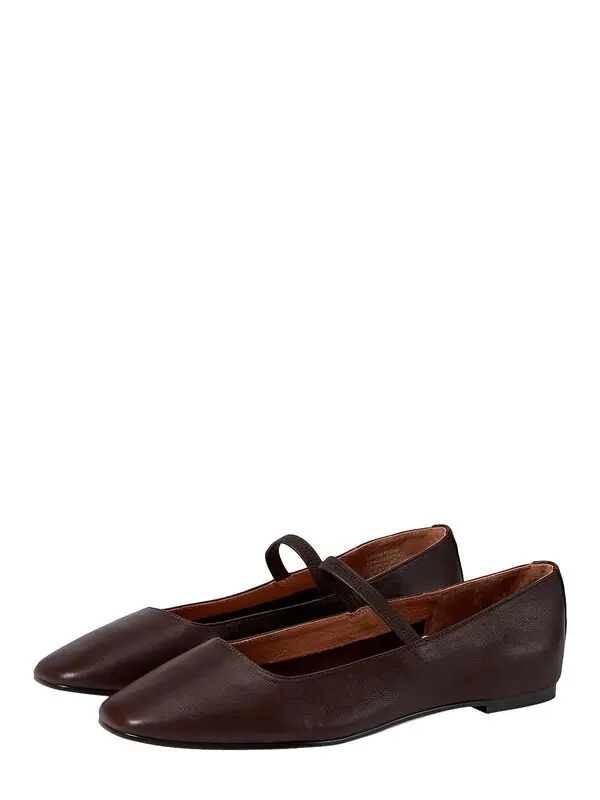 Madewell The Greta Ballet Flat - Brown