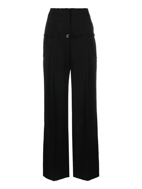 Jacquemus Le Pantalon Criollo Wool Trousers - Black