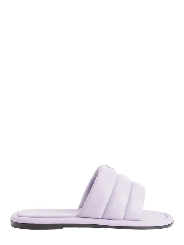 GIUSEPPE ZANOTTI Harmande Quilted Slides - Purple