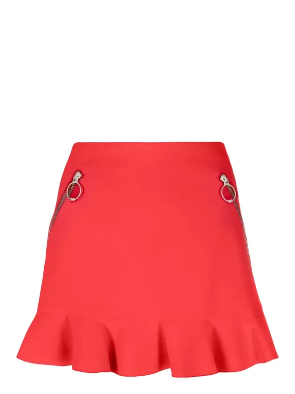 Dsquared2 Zip-detail Mini Skirt - Red