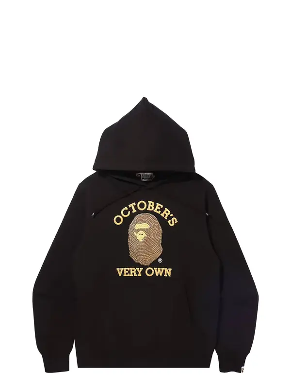 A BATHING APE X Ovo Pullover Hoodie - Black