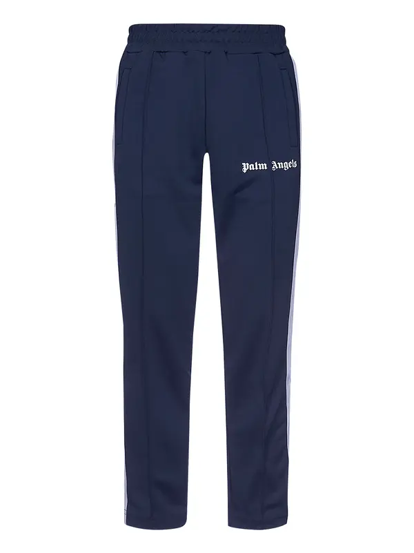 Palm Angels Classic Track Pants 'navy/white - Blue