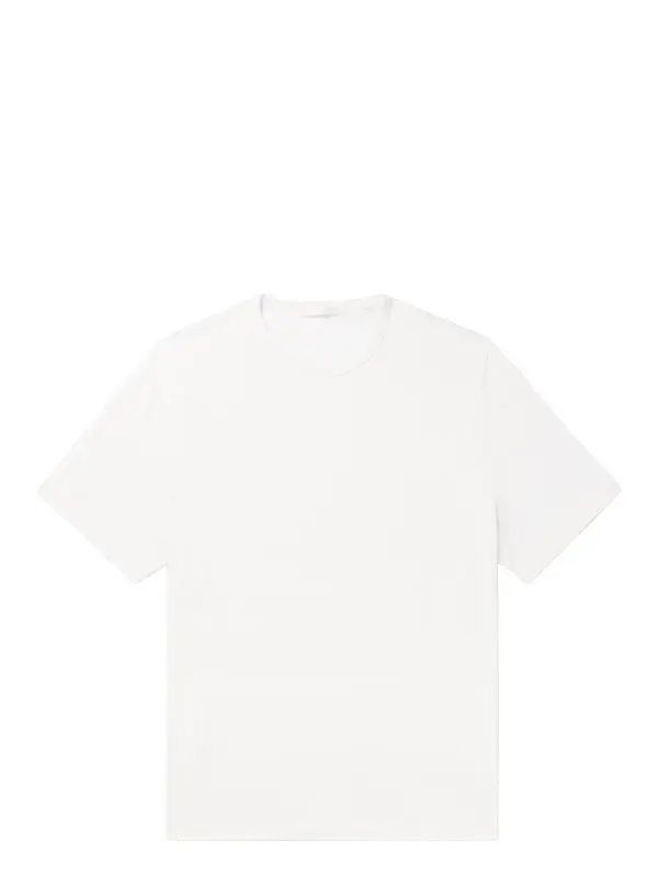 Our Legacy New Box Cotton-jersey T-shirt - White