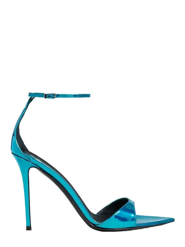 GIUSEPPE ZANOTTI Intriigo 105 Mirrored Sandals - Turquoise