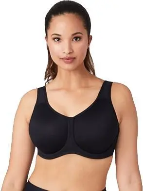 Wacoal Simone Sport Underwire Bra - Black
