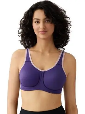 Wacoal Simone Sport Underwire Bra - Mulberry Purple
