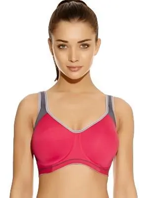 Wacoal Freya Sonic Sport Underwire Spacer Bra - Hot Crimson