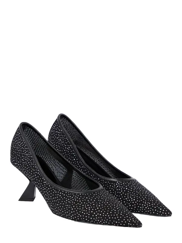 NENSI DOJAKA Mesh Pumps - Black