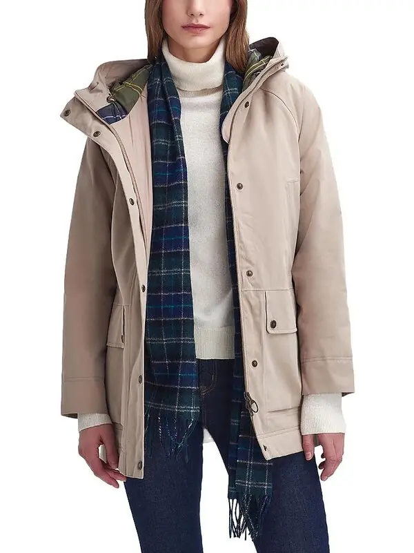 Barbour Winter Beadnell Waterproof Jacket - Sand Dune