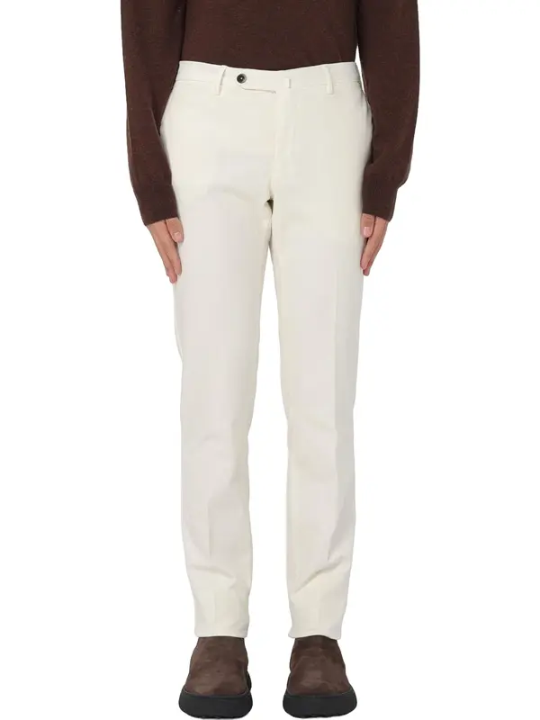PT TORINO Trousers - Yellow Cream