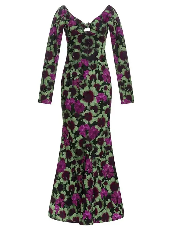 Agua Bendita Nube Fortuna Maxi Dress - Multicolor