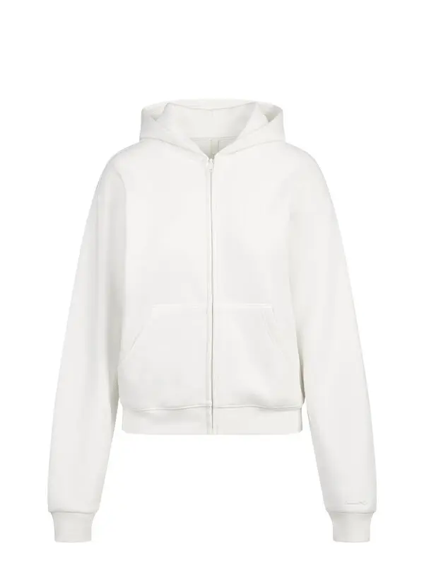 SKIMS Classic Zip-up Hoodie - Marble