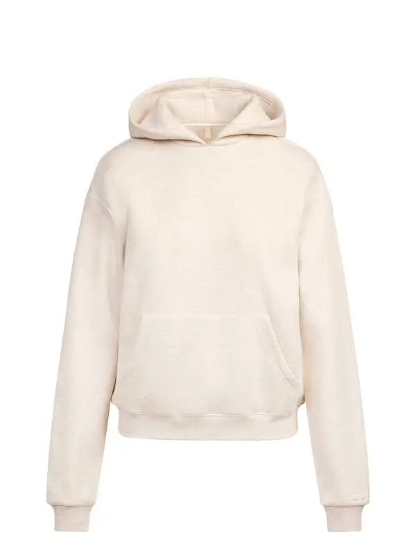 SKIMS Classic Cotton Fleece Hoodie - Oatmeal Heather