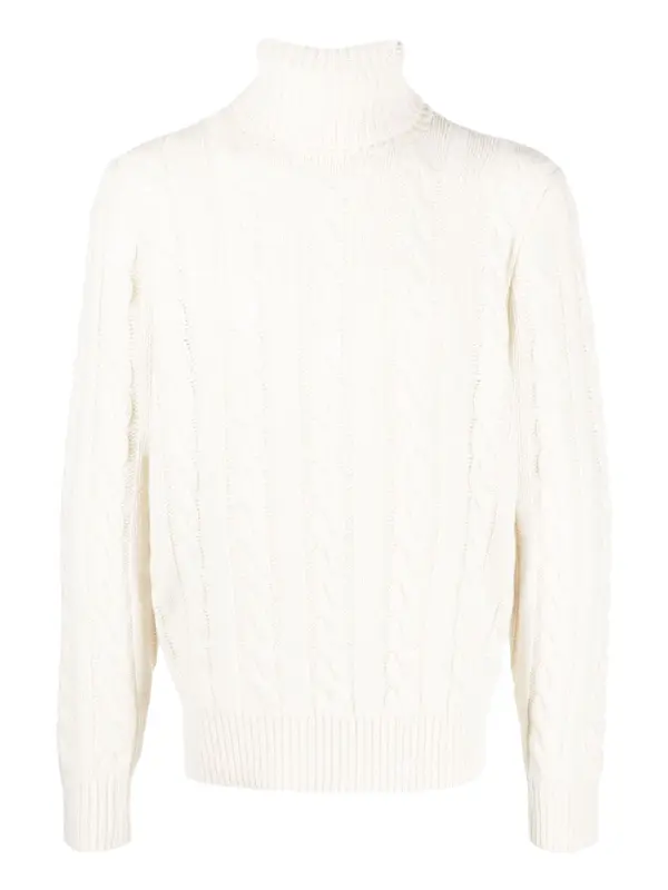 Polo Ralph Lauren Cable-knit Jumper - Neutrals