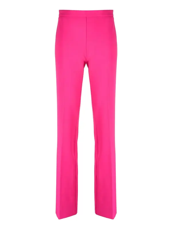 Pinko High-waisted Bootcut Trousers - Pink