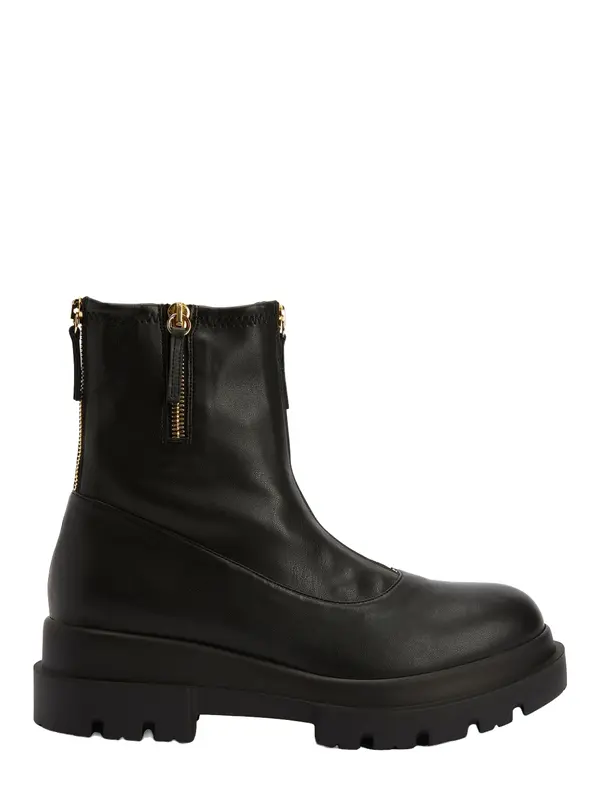 GIUSEPPE ZANOTTI 40mm Avice Zipped Ankle Boots - Black