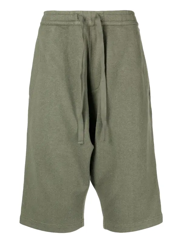 MAHARISHI Straight-leg Drawstring Shorts - Green