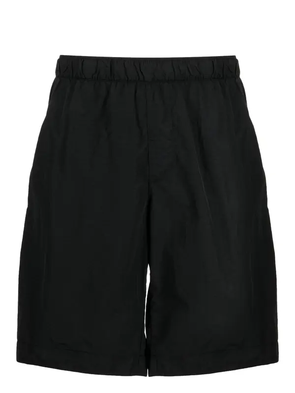 Transit Elasticated-waist Shorts - Black