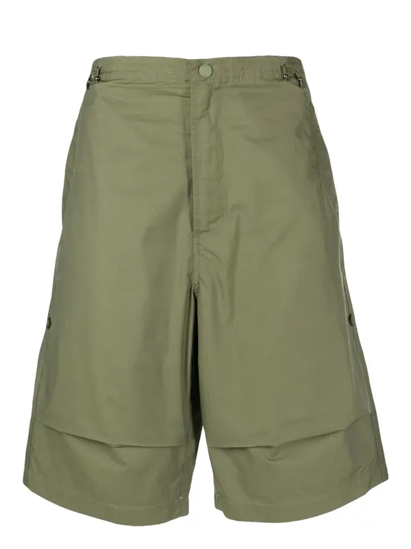 MAHARISHI Tiger-print Bermuda Shorts - Green