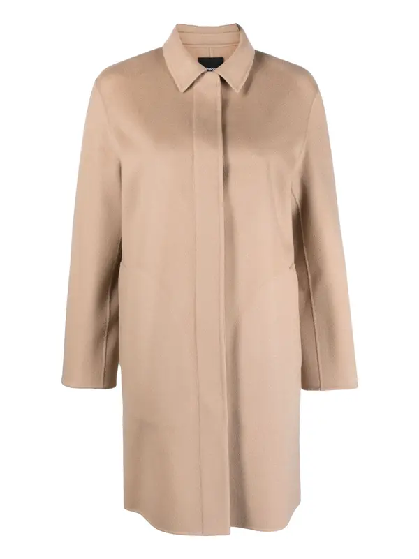 Theory Palomino Wool-blend Coat - Neutrals
