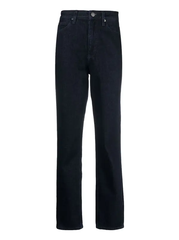 Calvin Klein High-rise Straight-leg Jeans - Blue