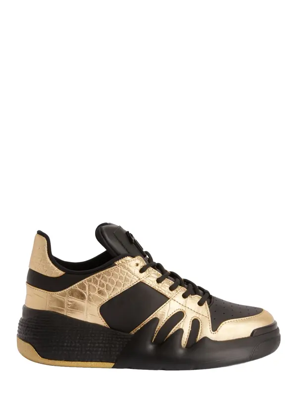 GIUSEPPE ZANOTTI Talon Mid-top Sneakers - Gold