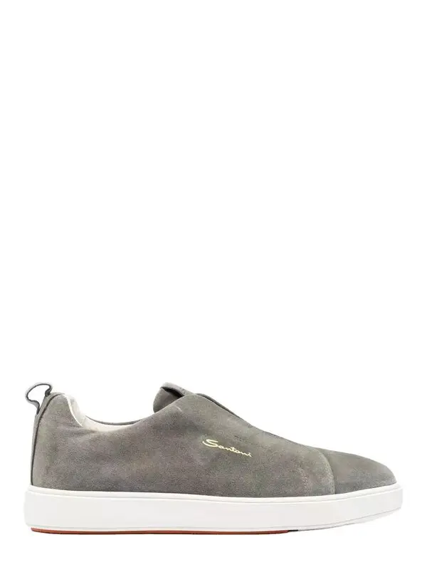 Santoni Gyan Slip-on Sneakers - Grey