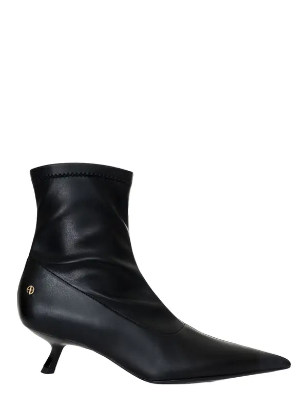 ANINE BING Hilda 50mm Ankle Boots - Black