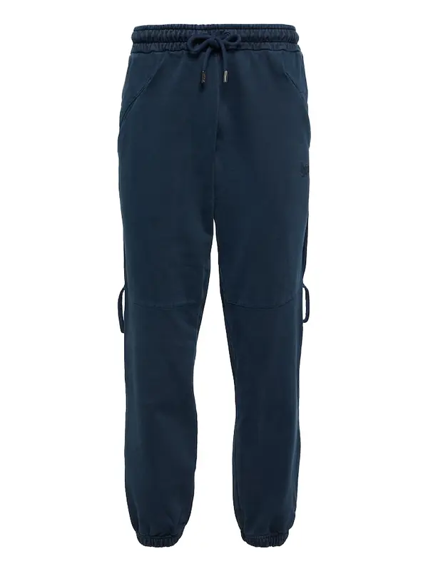 Jacquemus Le Jogging Camargue Cotton Jersey Sweatpants - Blue