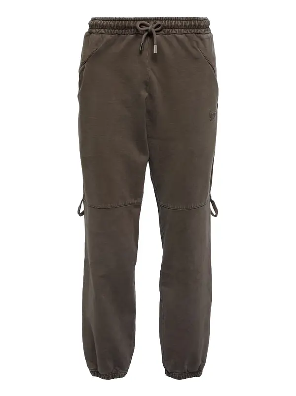 Jacquemus Le Jogging Camargue Cotton Fleece Sweatpants - Brown