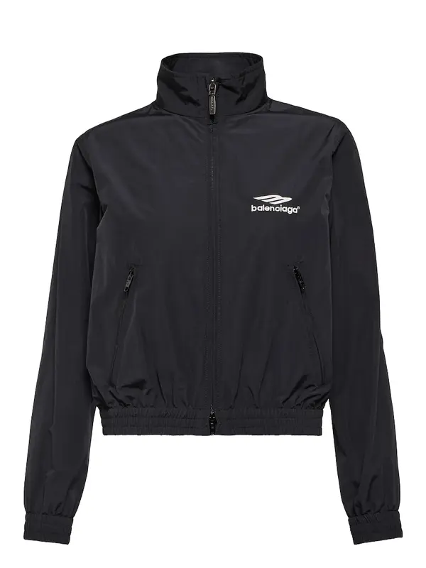 Balenciaga 3b Sports Icon Track Jacket - Black