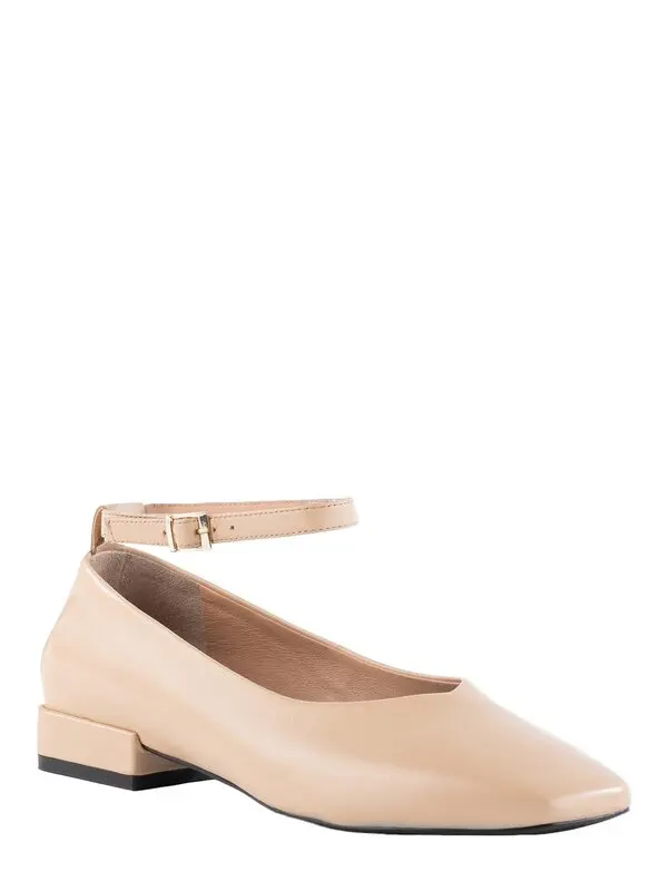 Seychelles Pumpkin Ankle Strap Pumps - Vacchetta