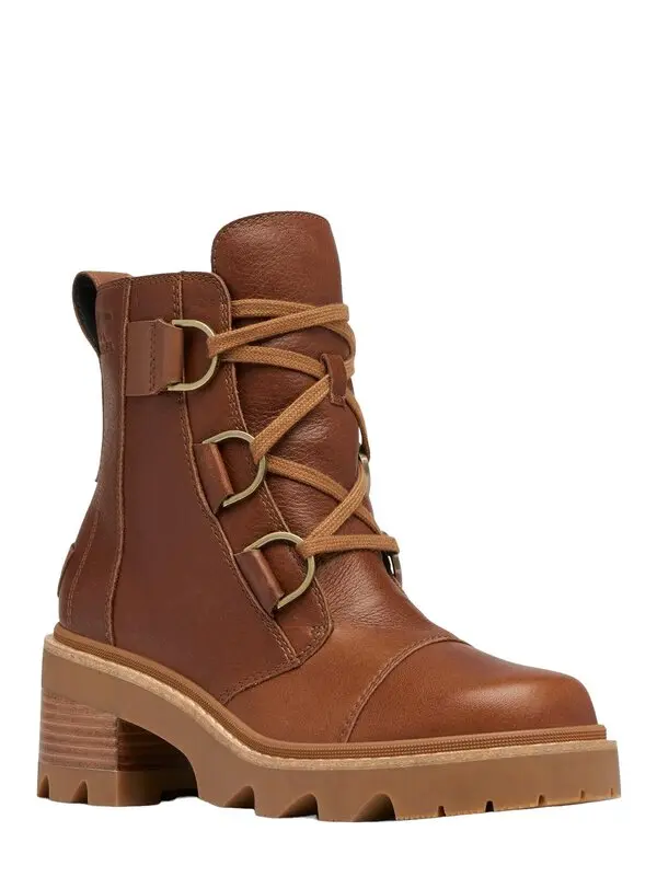 Sorel Joan Now Lace-up Boots - Velvet Tan/black