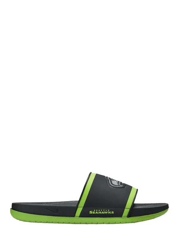 Nike Nfl X Offcourt Slide 'seattle Seahawks - Black