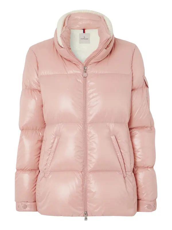 Moncler Vistule Quilted Shell Down Jacket - Pink