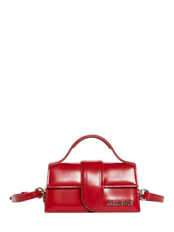 Jacquemus Le Bambino Leather Shoulder Bag - Red